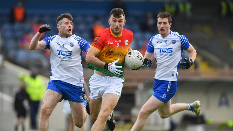 Darragh Foley earns Carlow top spot with last kick of the game