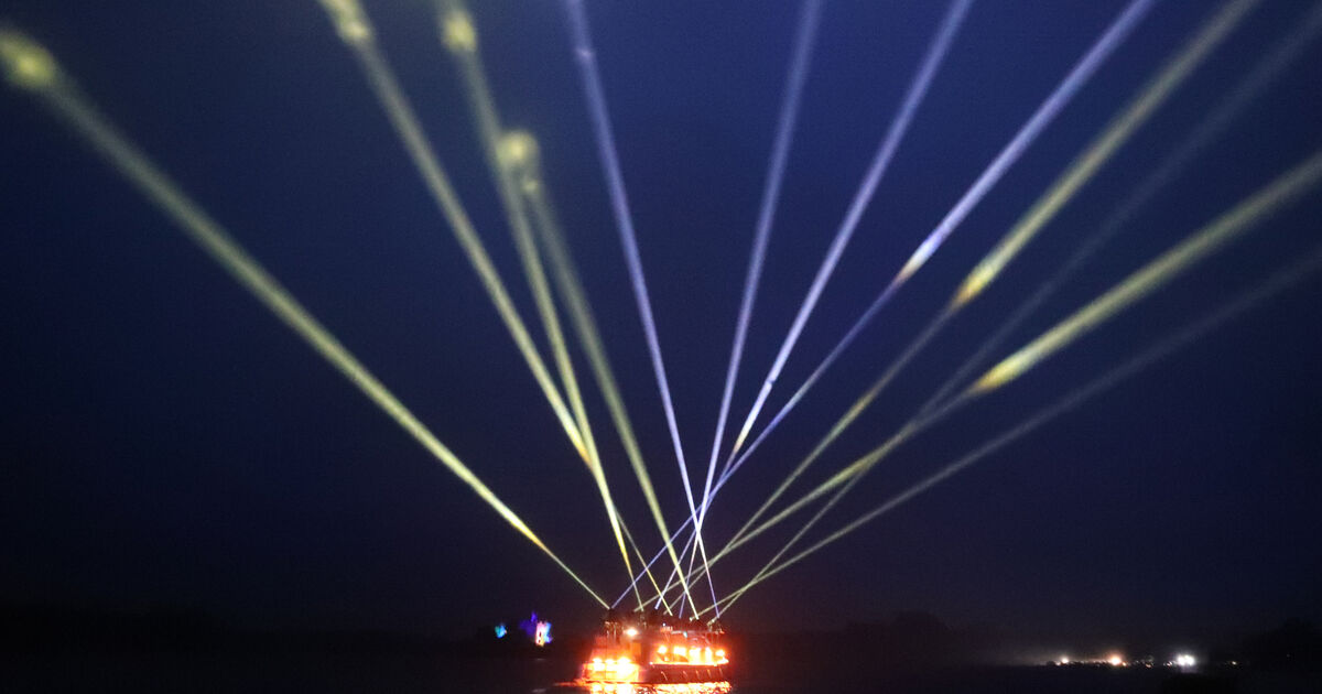 Moving light installation on the River Shannon to transform skies as ...