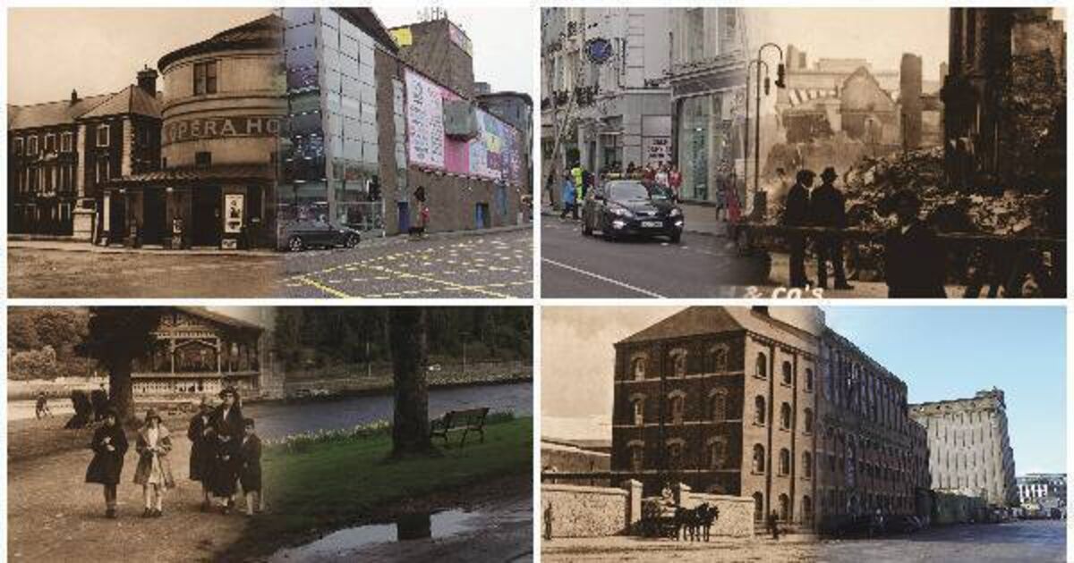 Cork City Reflections: New book merges old postcards with modern images