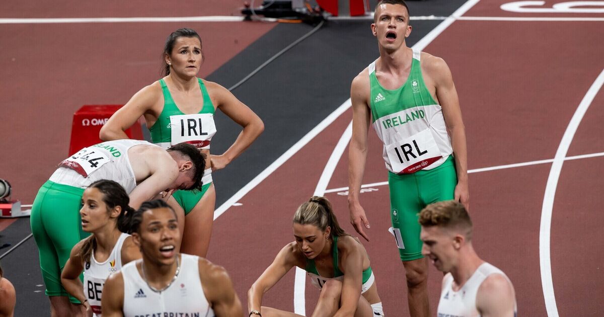 History-making Irish mixed relay team finishes eighth in Olympic final