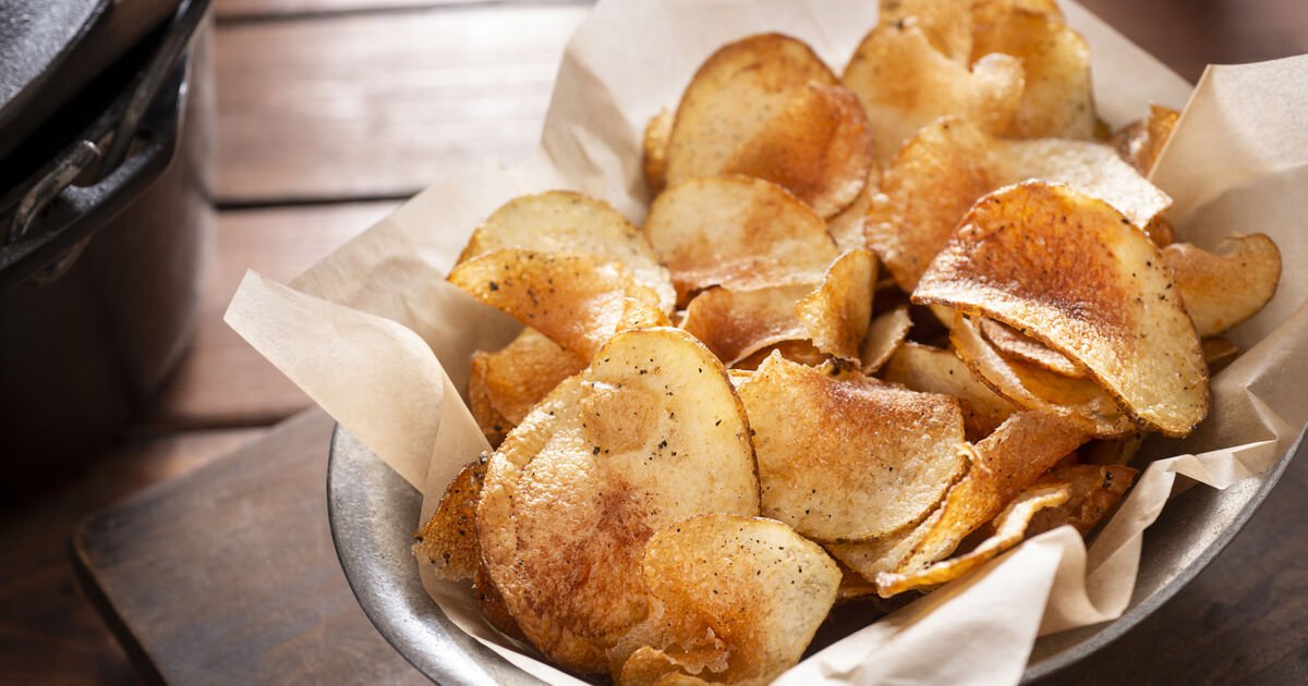 Homemade Potato Crisps