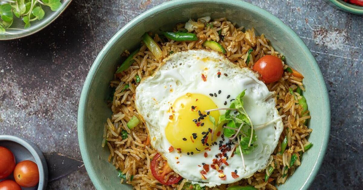 Fast fakeaway fried rice