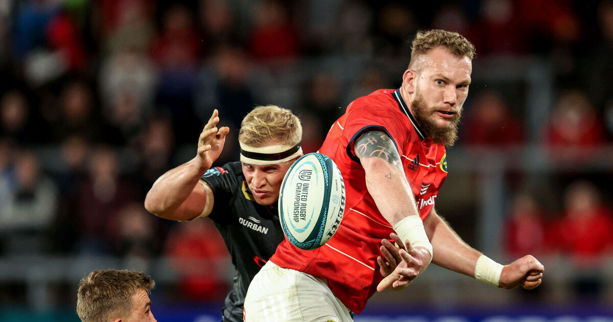 RG Snyman finally back on the pitch as Munster fans given an exciting ...