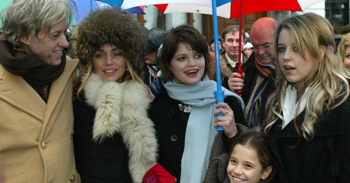 Meet the Geldofs: Bob Geldof and family appear on Late Late Show for ...