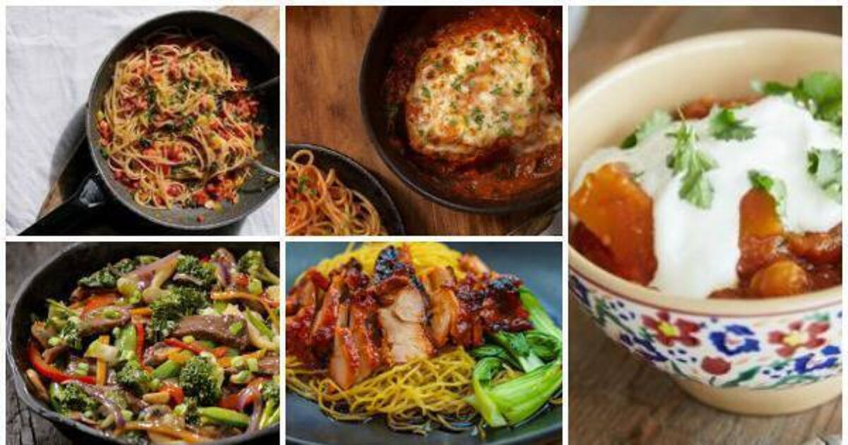 Midweek meals: five quick easy and healthy dinners to feed your family