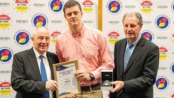 'They heard a splash, turned around and got me': Rescuers honoured at ...