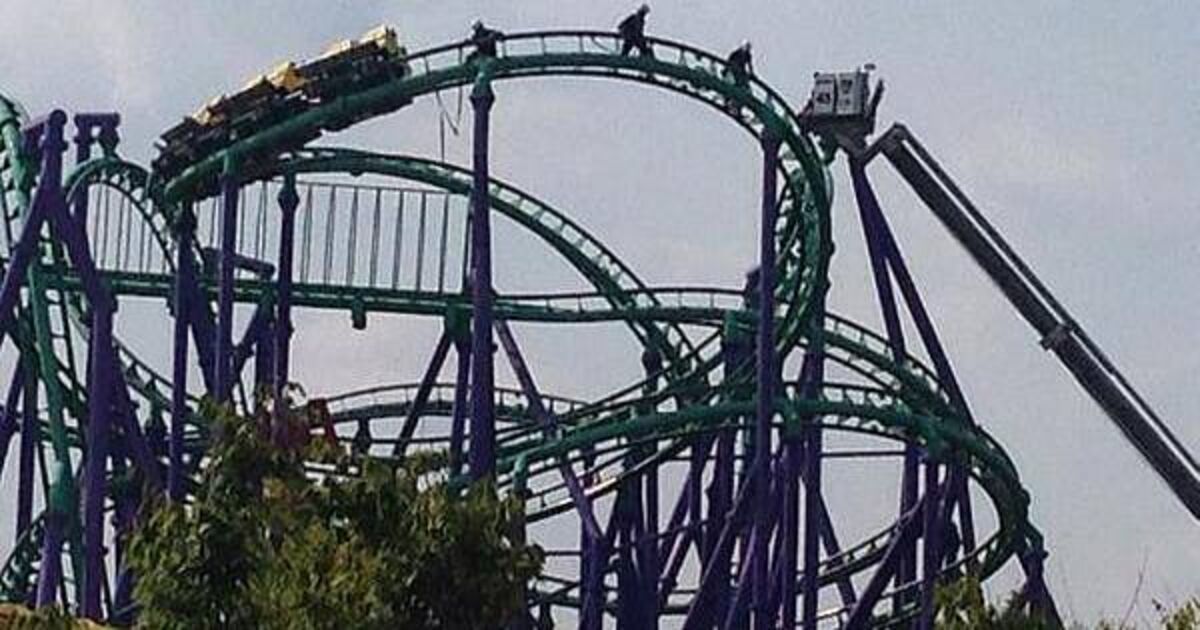 Twenty-four rescued from Jinx roller coaster