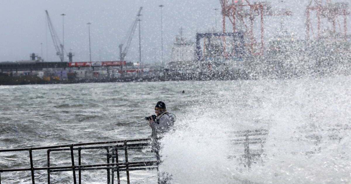 Pictures and video show impact of Storm Barra