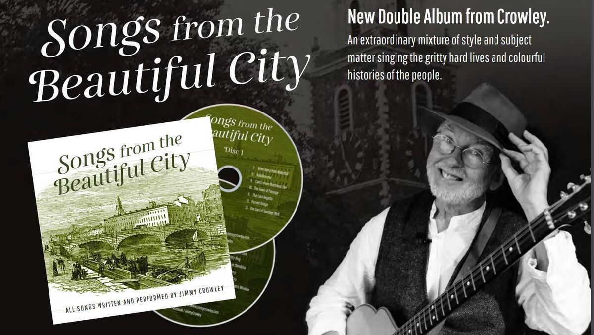 Jimmy Crowley: All set for one last blast of classic Cork songs