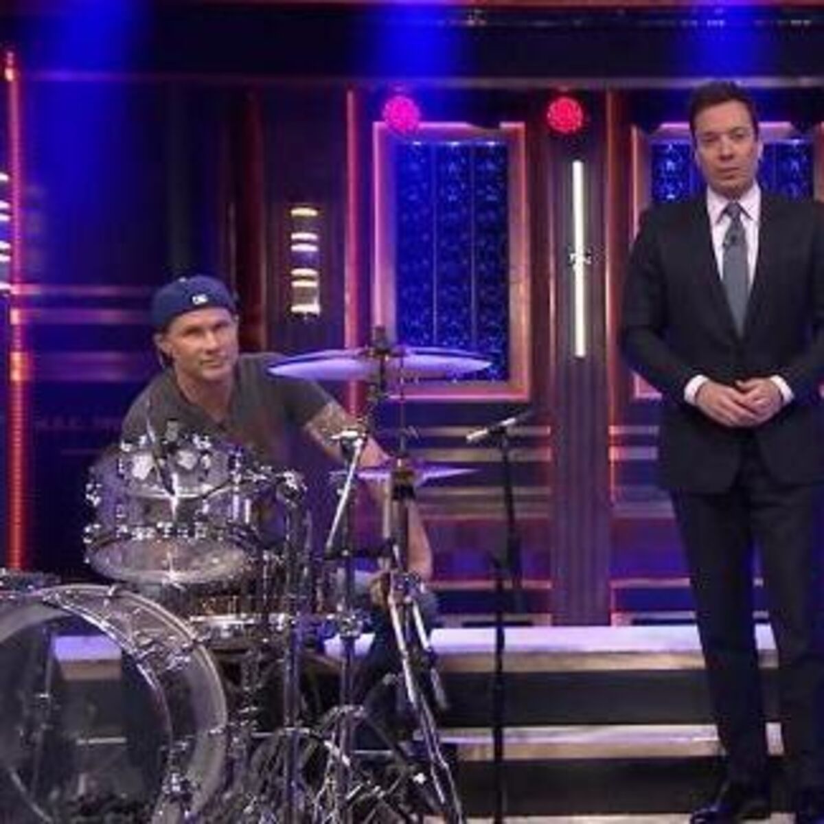 Chad Smith Will Ferrell Drum Off