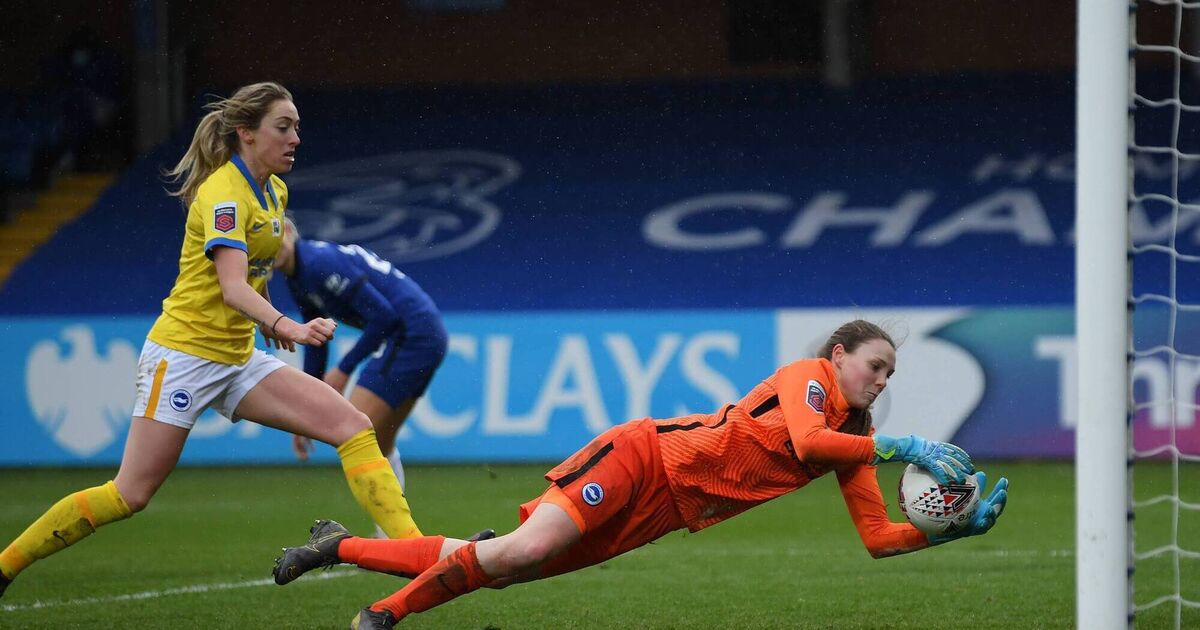 Ireland recruit Megan Walsh stars as Brighton defy title-chasing Chelsea