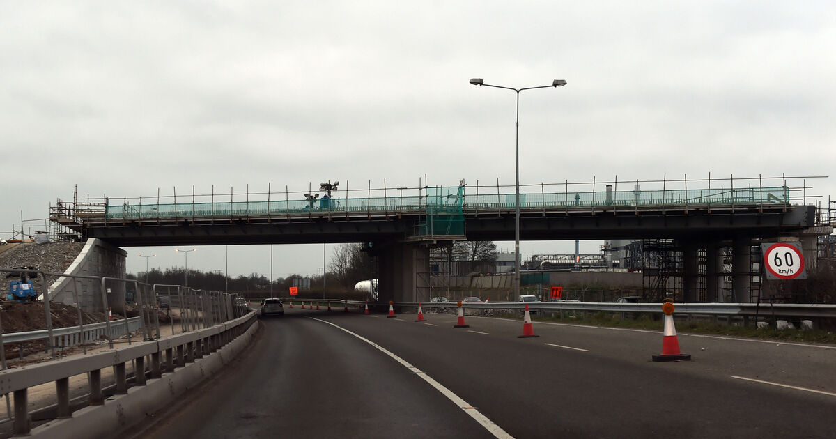 In Pictures: Work almost completed on first new flyover of Cork's ...