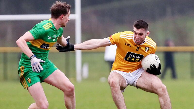 Kevin Small scores huge goal as Antrim start life in Division 3 with a win