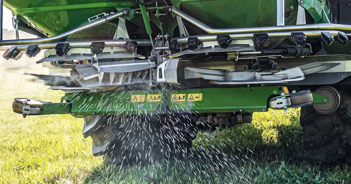 New spreader technology to improve fertiliser efficiency