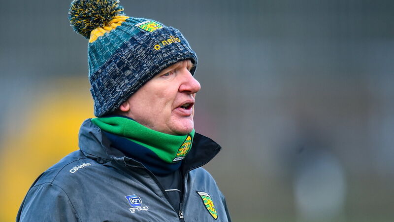 Declan Bonner: 'Division 1 is a very unforgiving place'