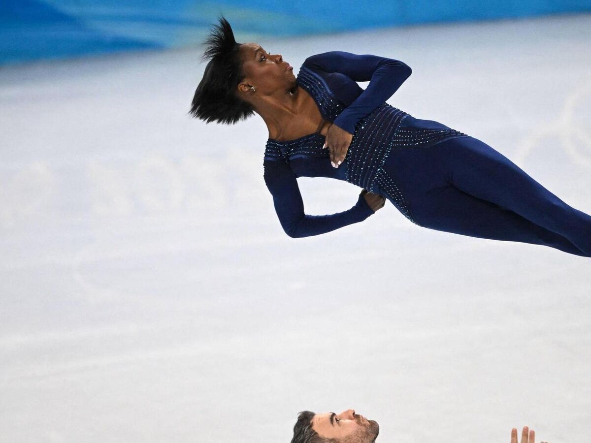 Black Figure Skaters