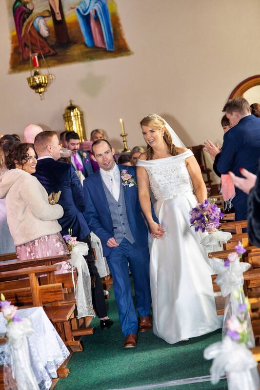 Wedding of the Week: No power, no heating, the priest had no microphone ...