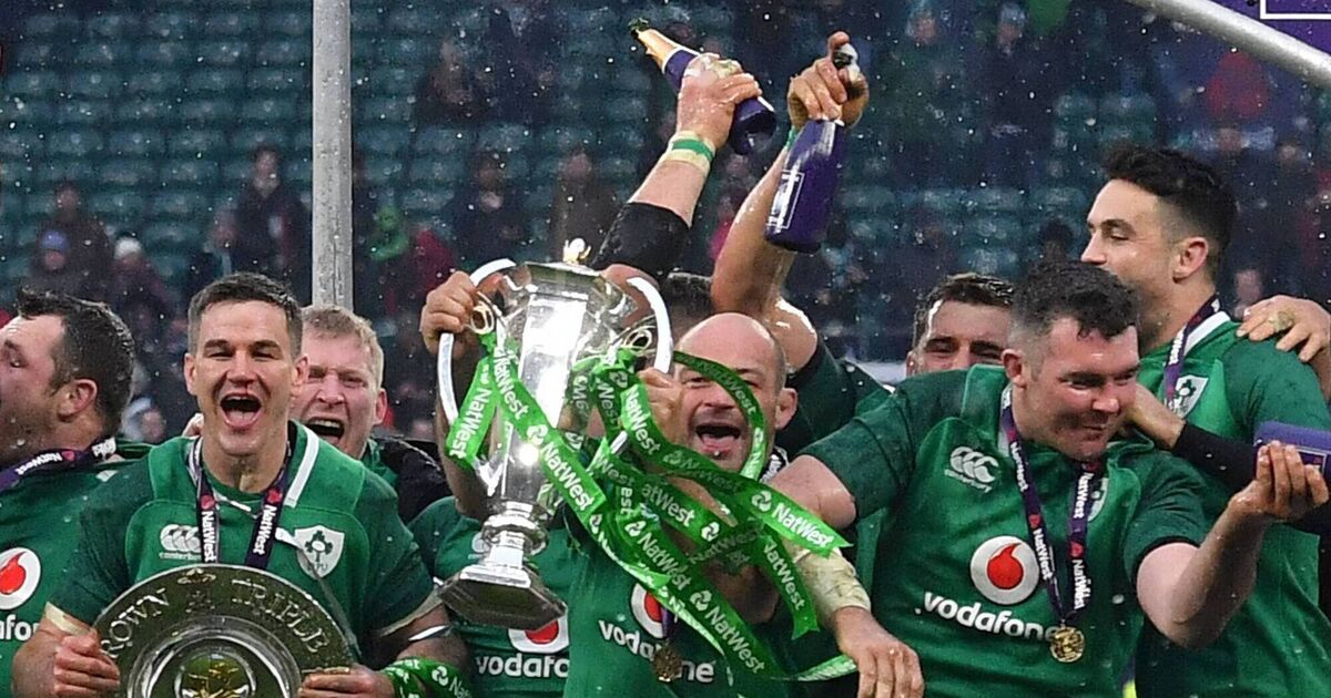 Look what you could win: Three trophies up for grabs in Ireland v Scotland