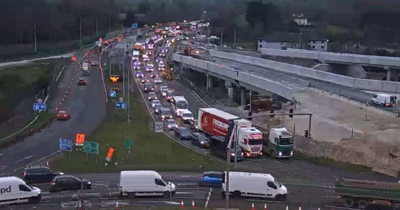 Dunkettle disruption expected with lane restrictions over Easter holidays