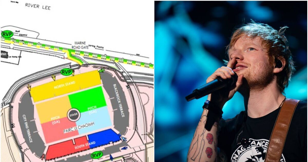Ed Sheeran's Irish concerts: Spectacular stage, paperless tickets and ...