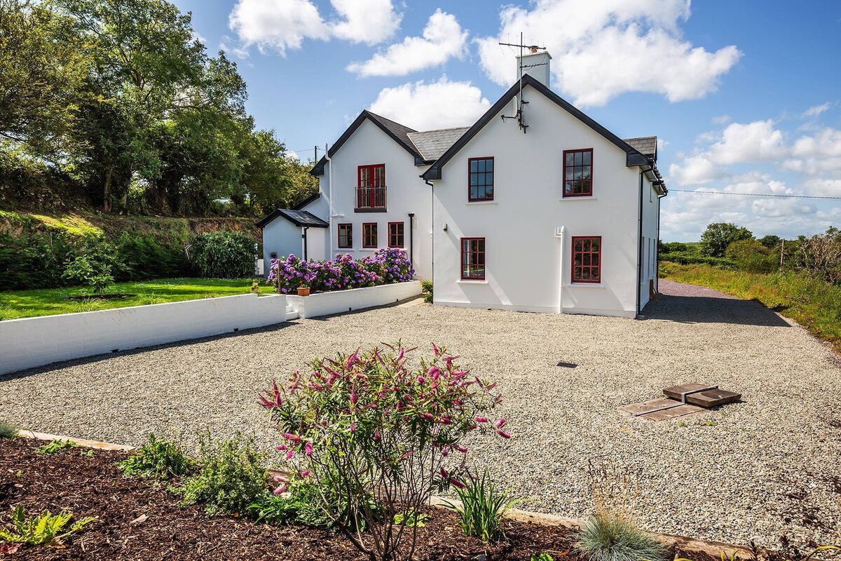 A wild flower meadow adds to the radiance of this €455k Timoleague home