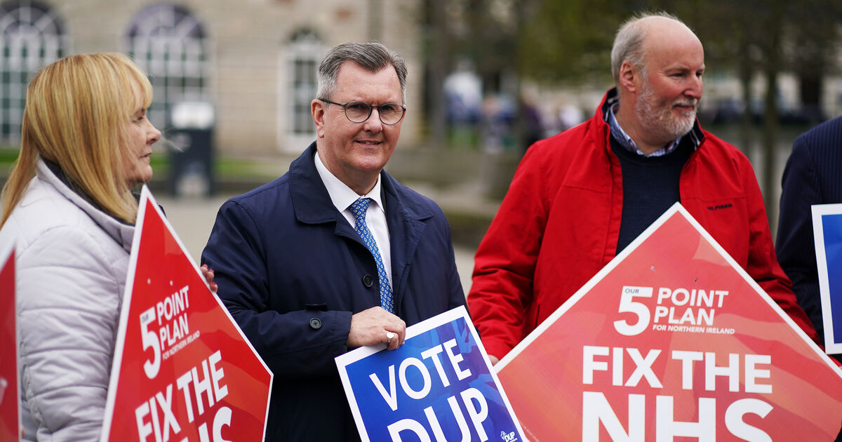 Election is a battle for Northern Ireland, DUP leader claims