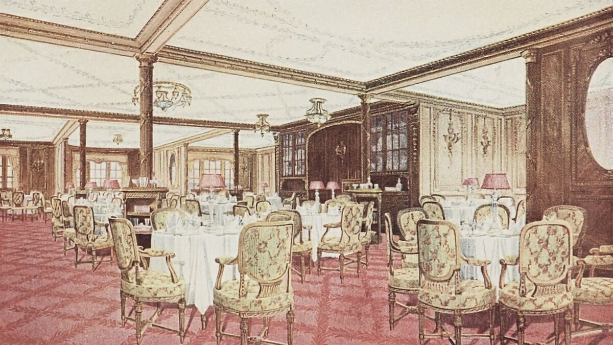 titanic interior design