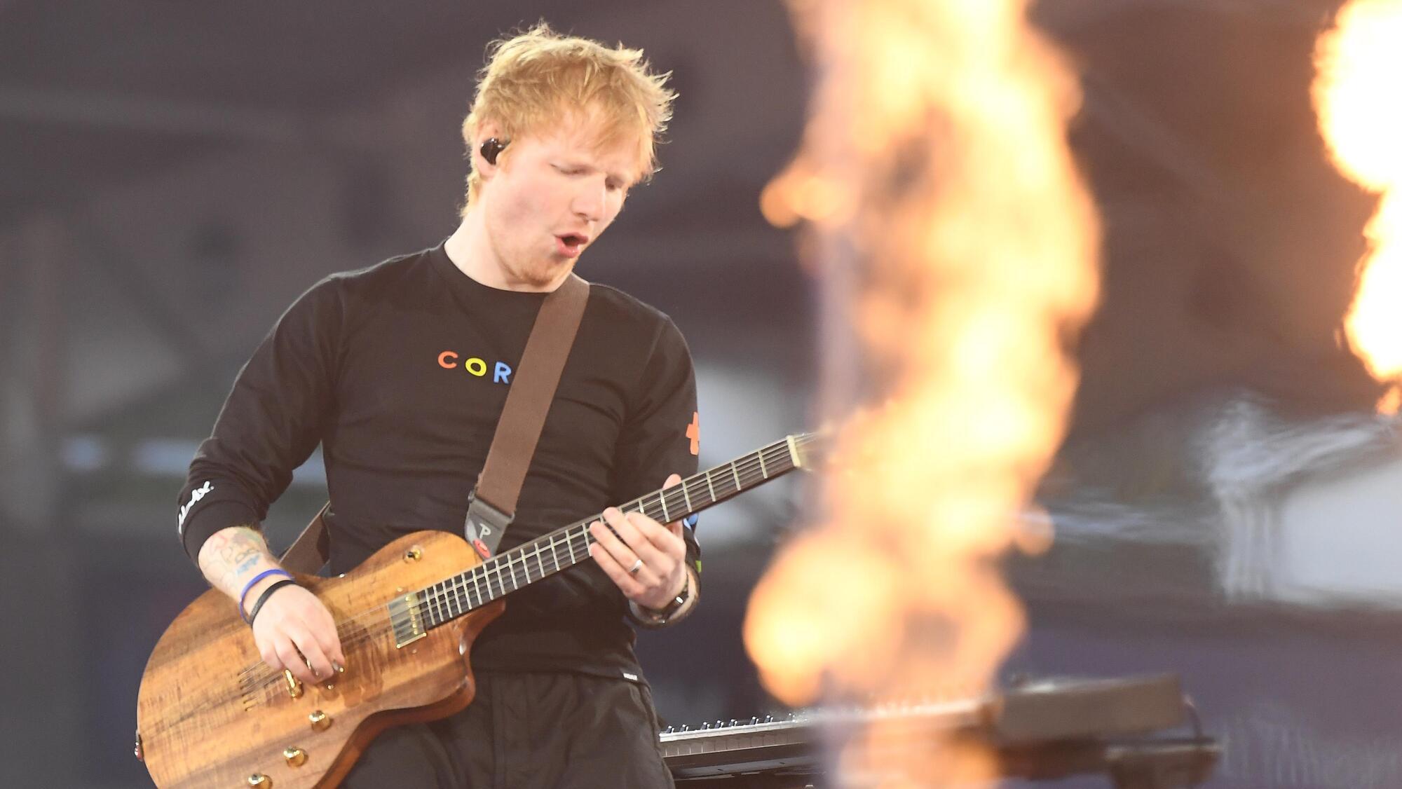 'Like a ginger needle on a turntable' Ed Sheeran returns to a rebel ...