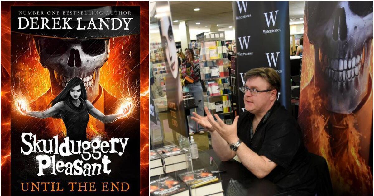 Derek Landy: Skulduggery Pleasant fans in marathon meet-the-author ...