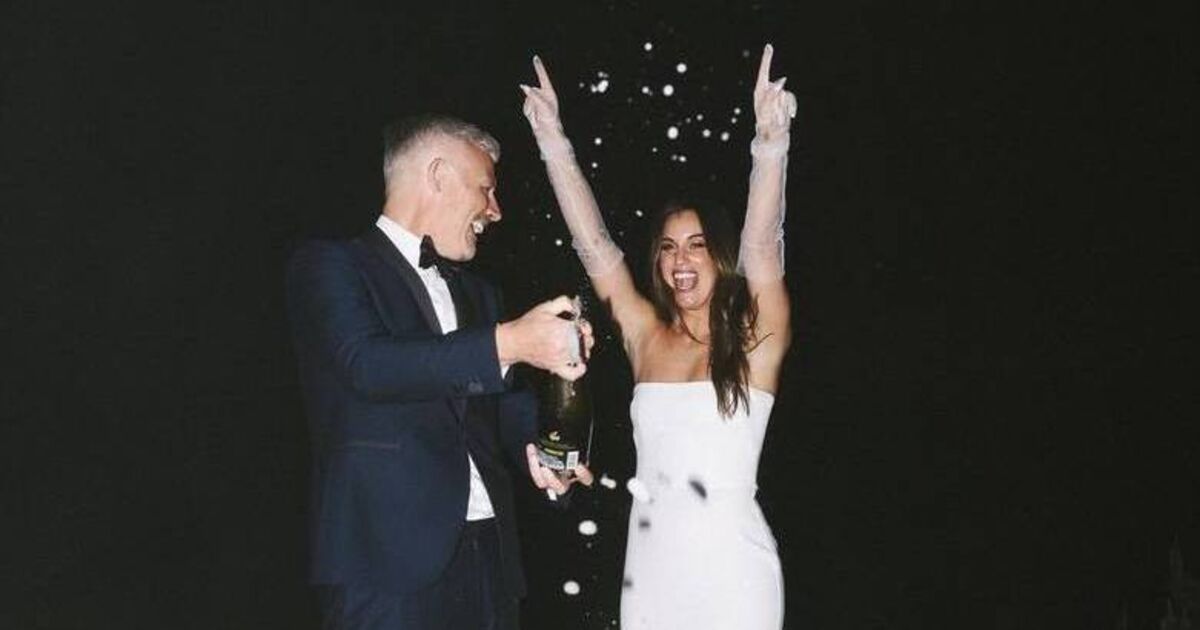 Des Bishop shares stunning snaps from Hamptons wedding with Hannah Berner