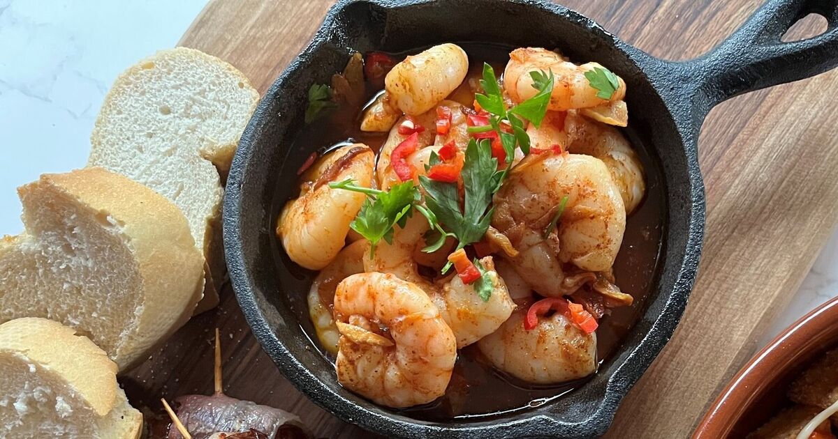 Pil Pil Prawns