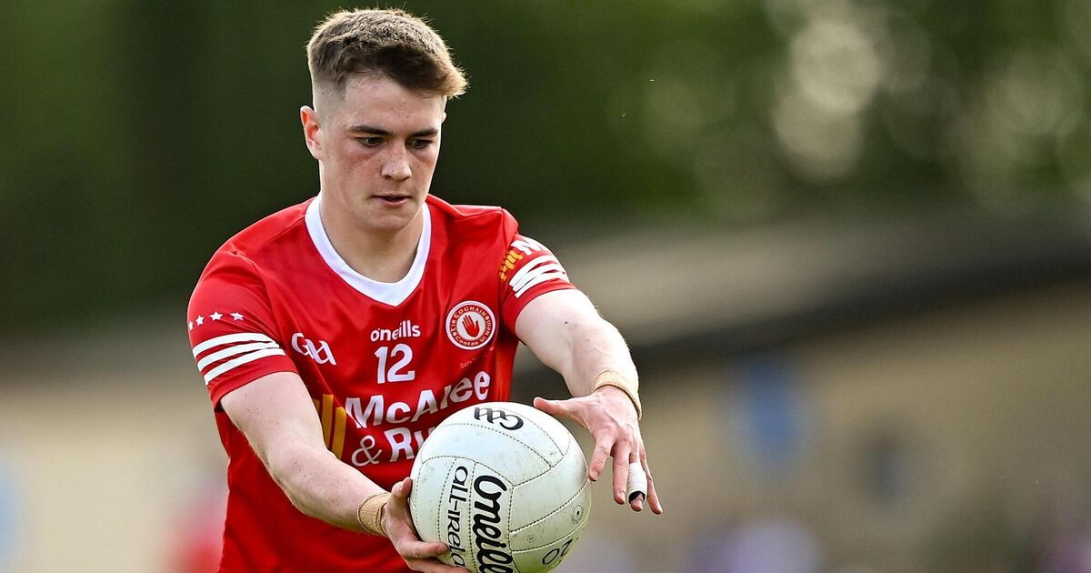 Tyrone star Ruairí Canavan named as U20 Player of the Year