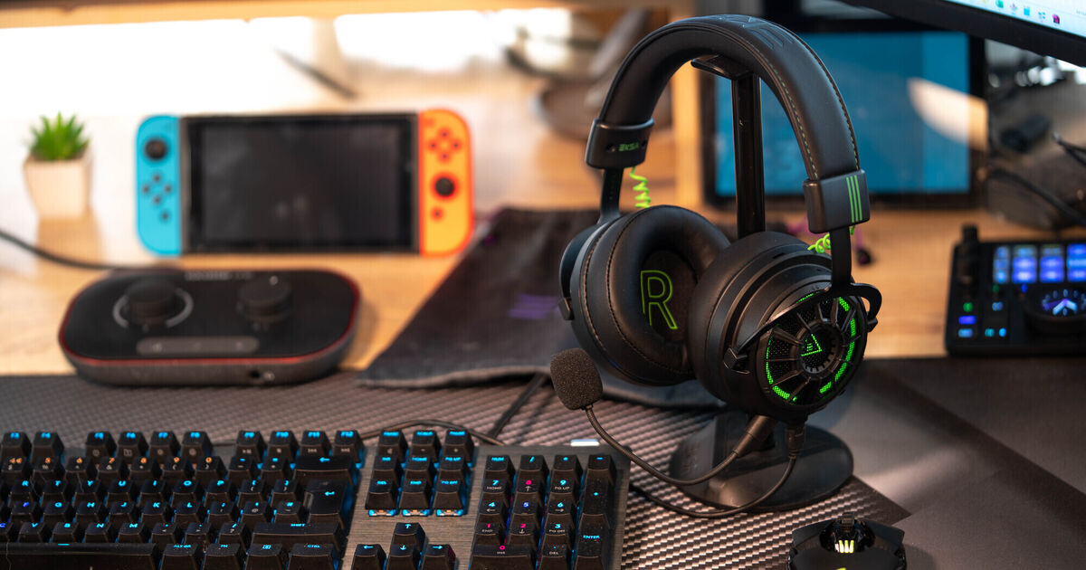 EKSA Star Engine E5000 Pro headset with 7.1 surround sound for ...