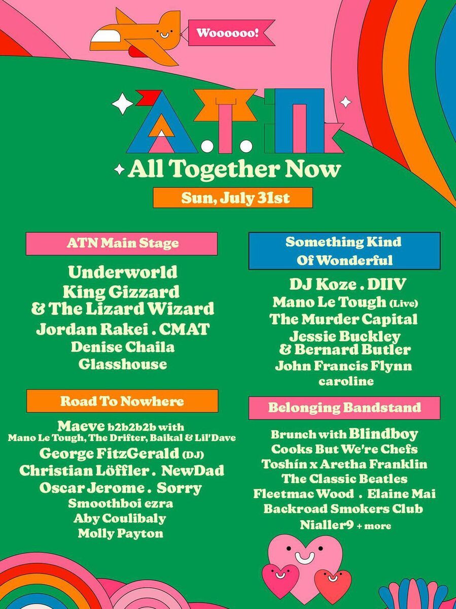 Nick Cave to Jessie Buckley: All Together Now festival releases day-by ...