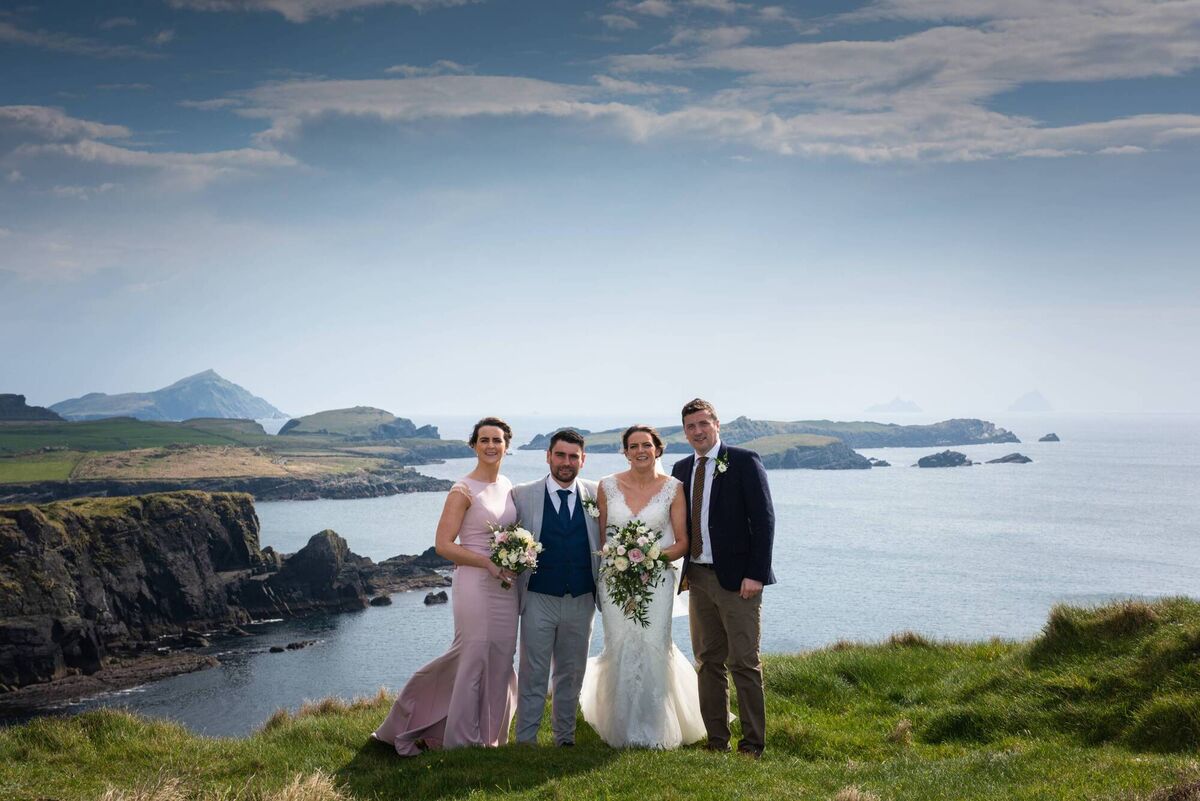 Wedding of the Week: Valentia supplies the movie set magic for island ...
