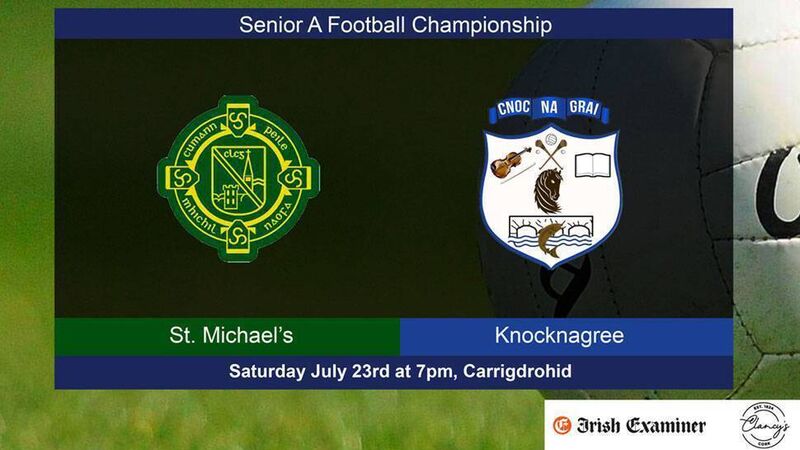 Watch: Cork Senior A football action - St Michael's v Knocknagree