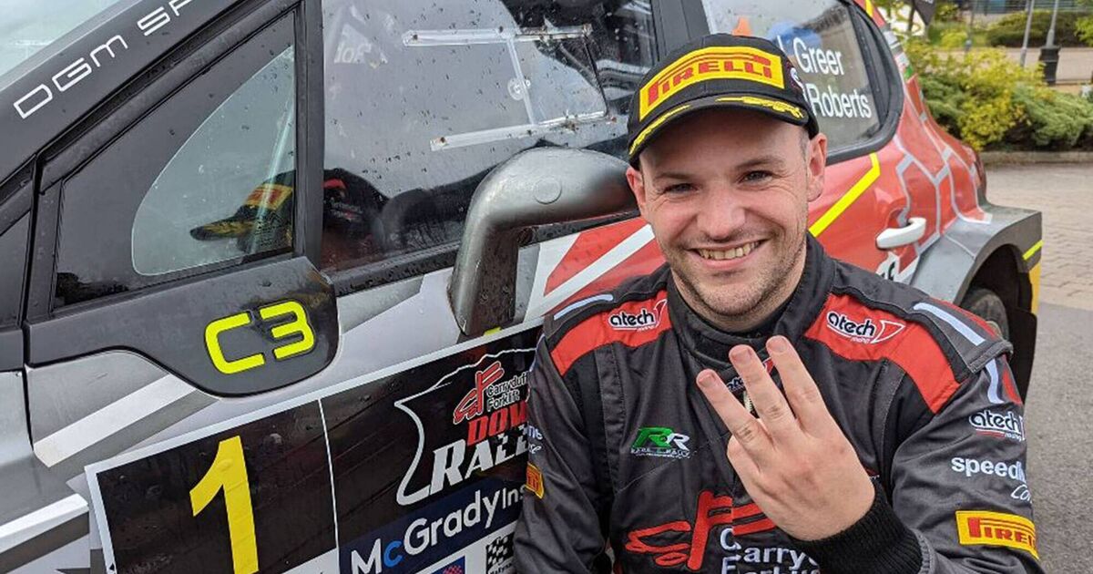 Jonny Greer nets third NI Rally Championship title with Down victory
