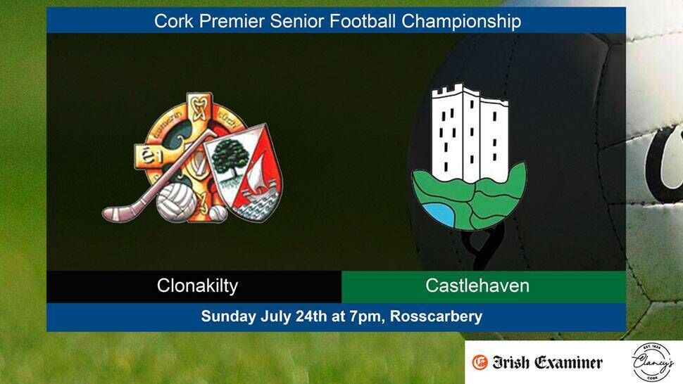 Watch: Cork Premier SFC action - Clonakilty v Castlehaven
