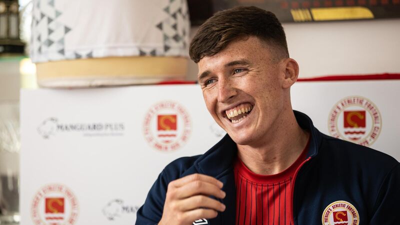 Joe Redmond happy with home comforts at St Pat's