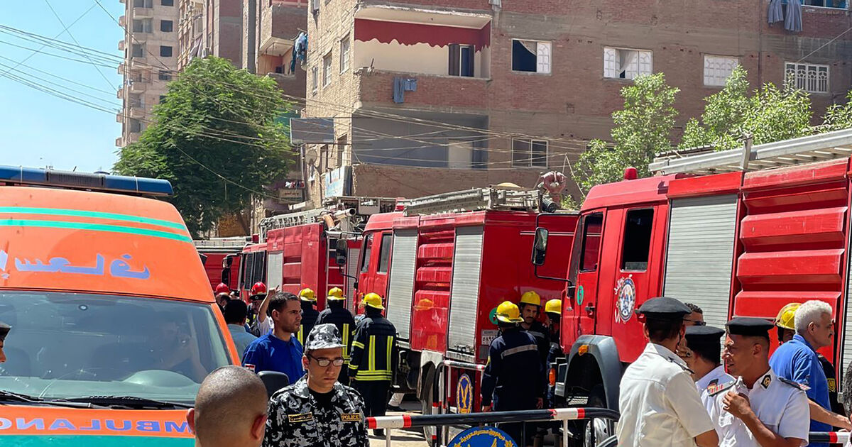 Dozens dead after fire rips through church in Cairo