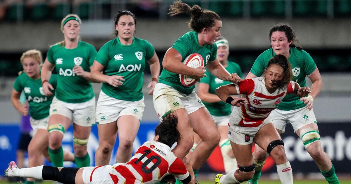 Neve Jones leads the way as Ireland secure historic win over Japan