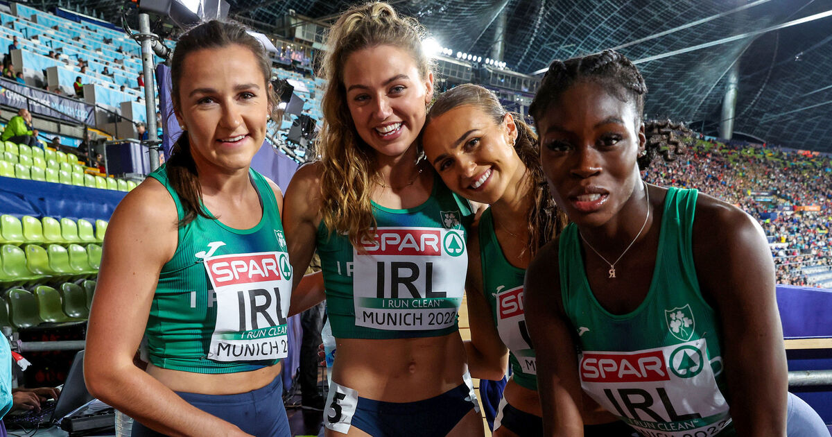 Disappointing end for relay team in European final