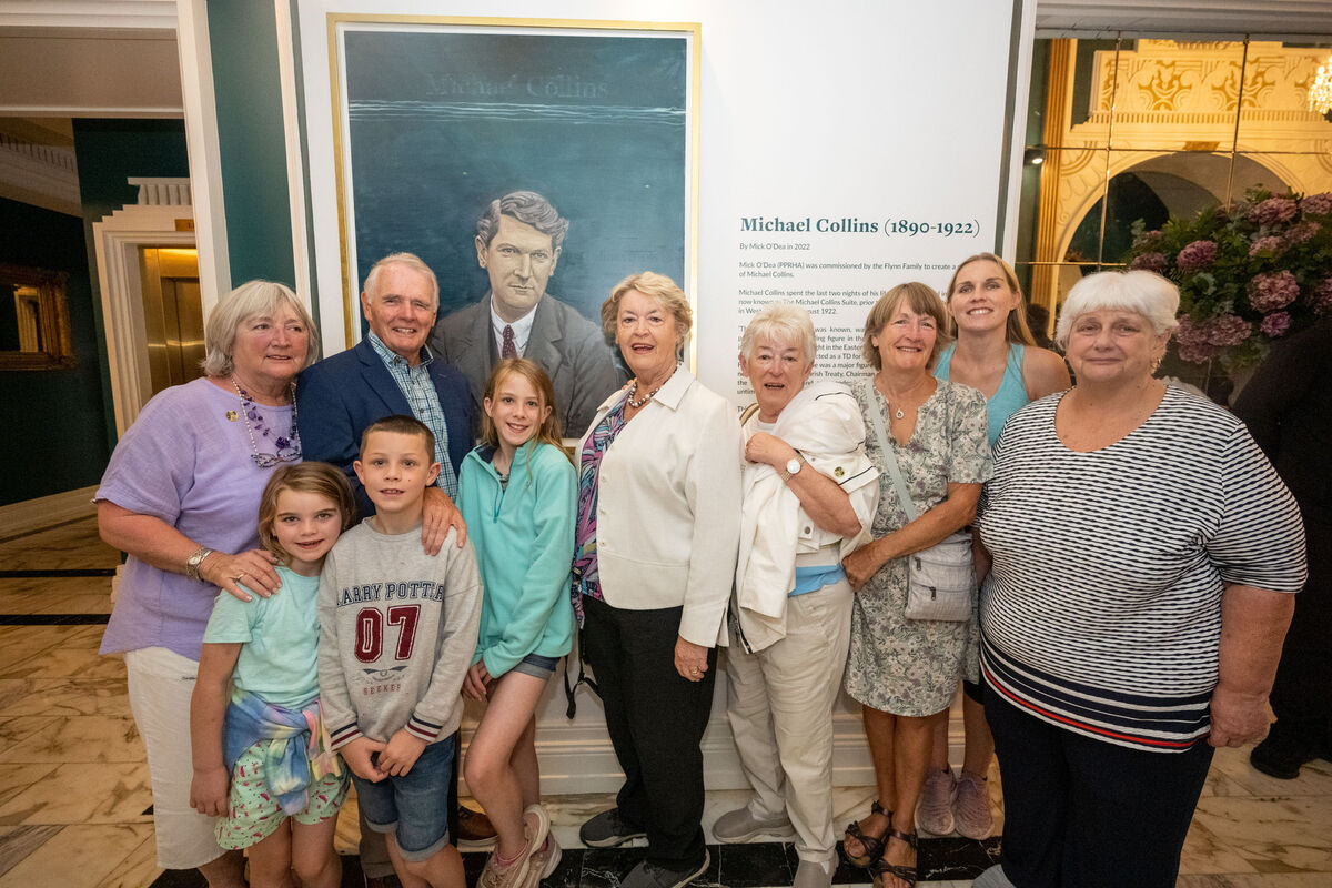 Tears, pride and high emotion as Michael Collins' family gather to keep ...