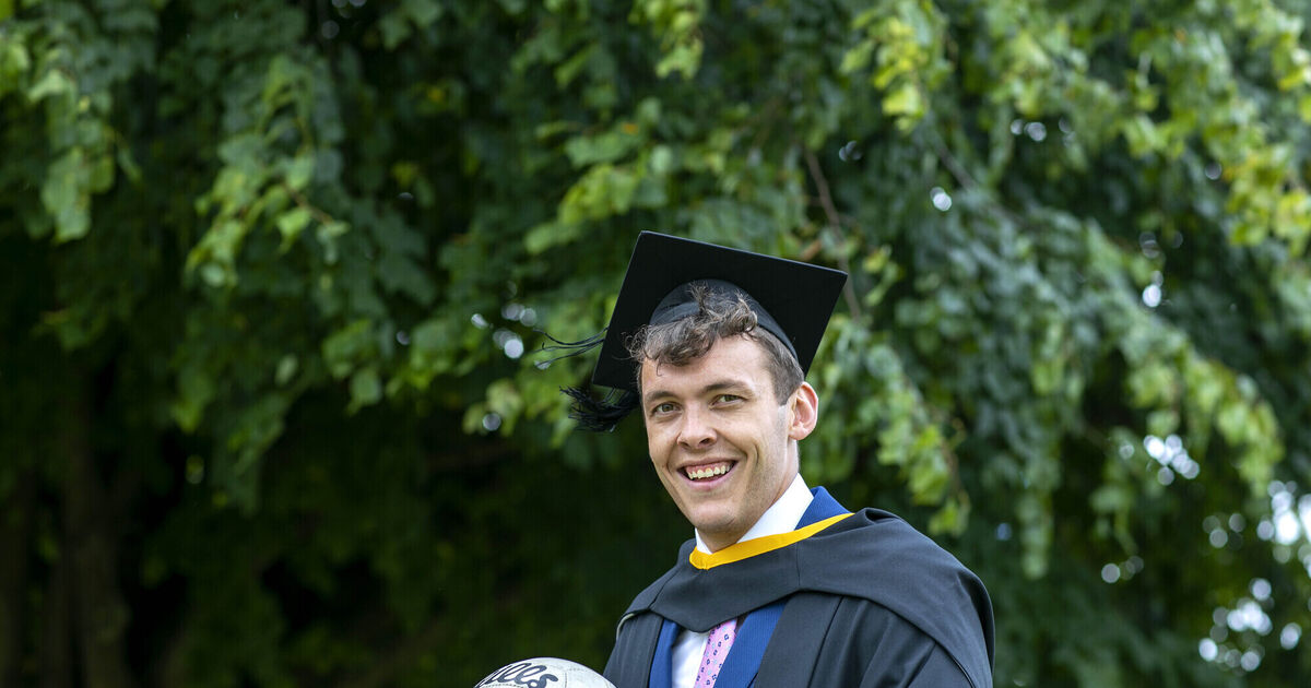 Different class: David Clifford graduates from University of Limerick