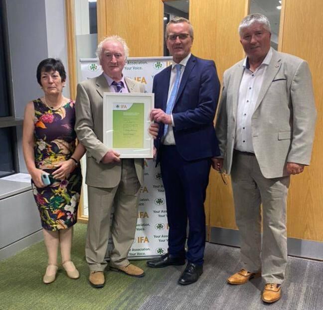Cork farmers awarded IFA honorary life membership
