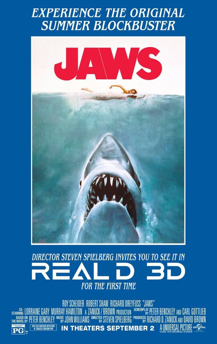 Film Review: Jaws still has its teeth, nearly 50 years on, in a 3D edition