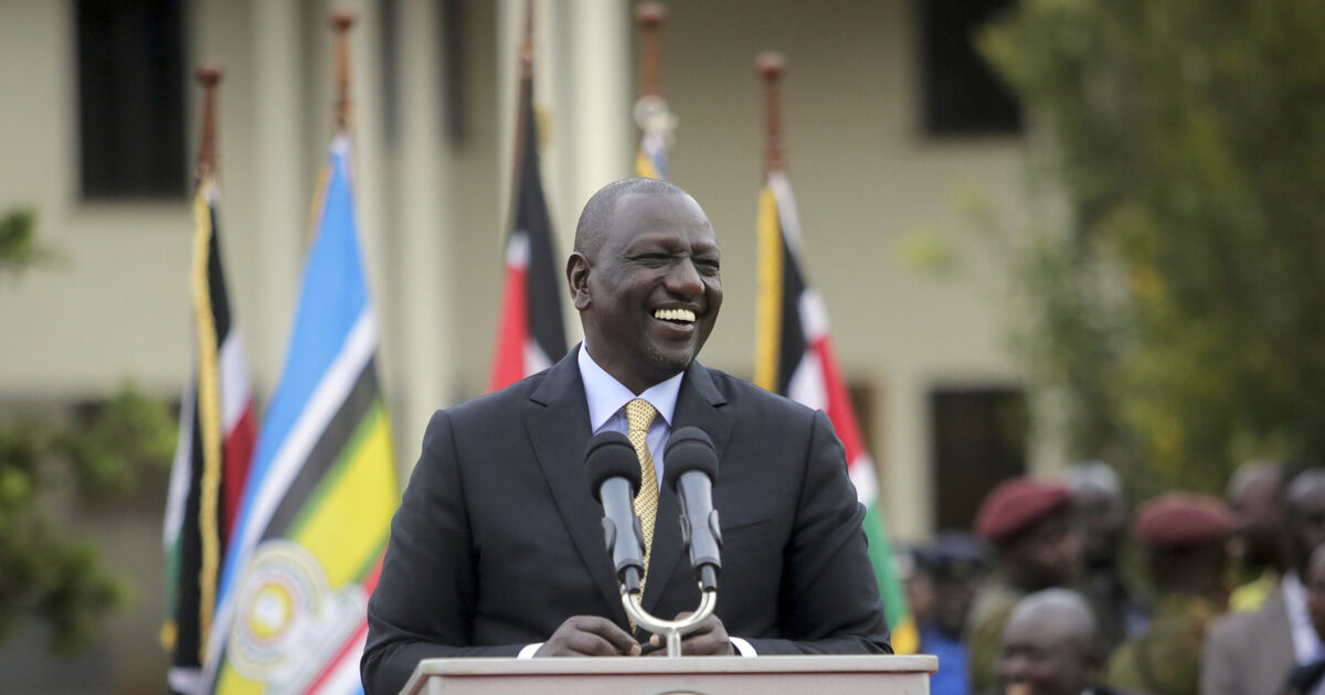 William Ruto sworn in as Kenya’s president after close vote