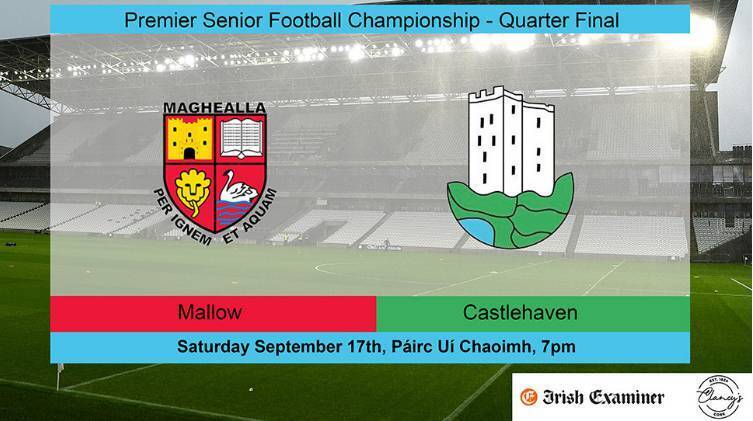 Watch: Mallow v Castlehaven, Cork Premier SFC quarter-final