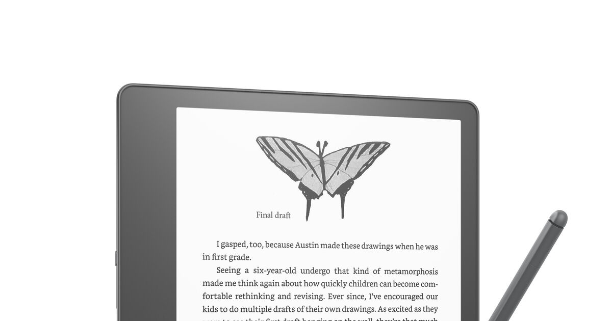 Amazon reveals Kindle Scribe for reading and writing