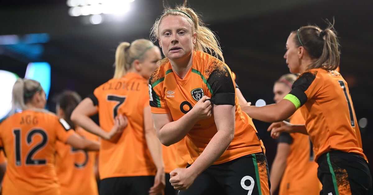 Amber Barrett the hero as Ireland make history after qualifying for ...